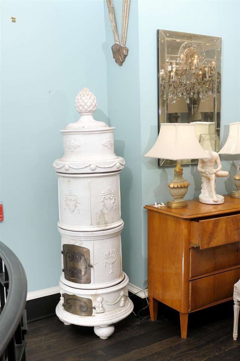 Late 19th Century European Decorative Stove at 1stdibs