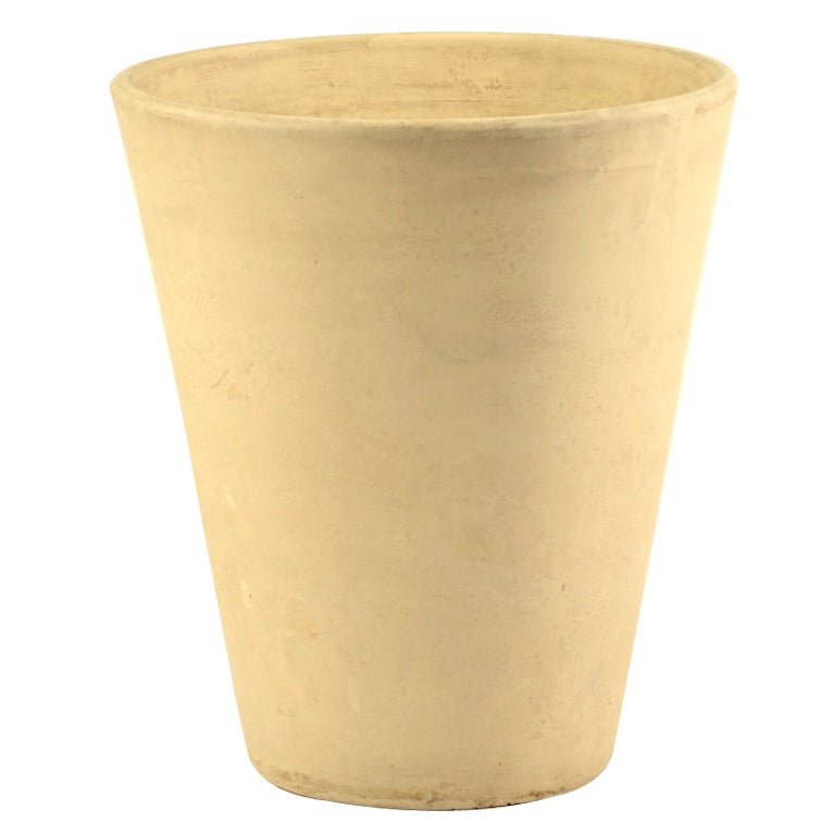 Large Conical Bisque Planter from Architectural Pottery For Sale at 1stDibs