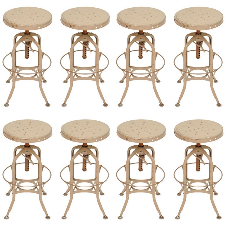 Set of 30 Toledo Stools with the Appollo Feet For Sale at 1stDibs