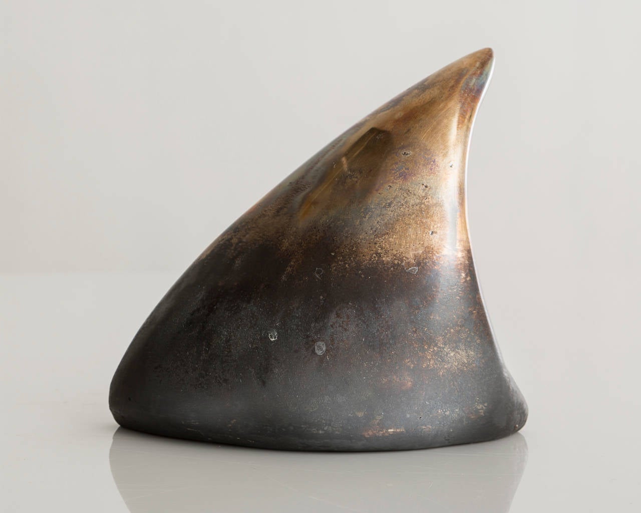 Sculptural Prehistoric Tooth Form in Bronze by Rogan Gregory, USA, 2014 ...