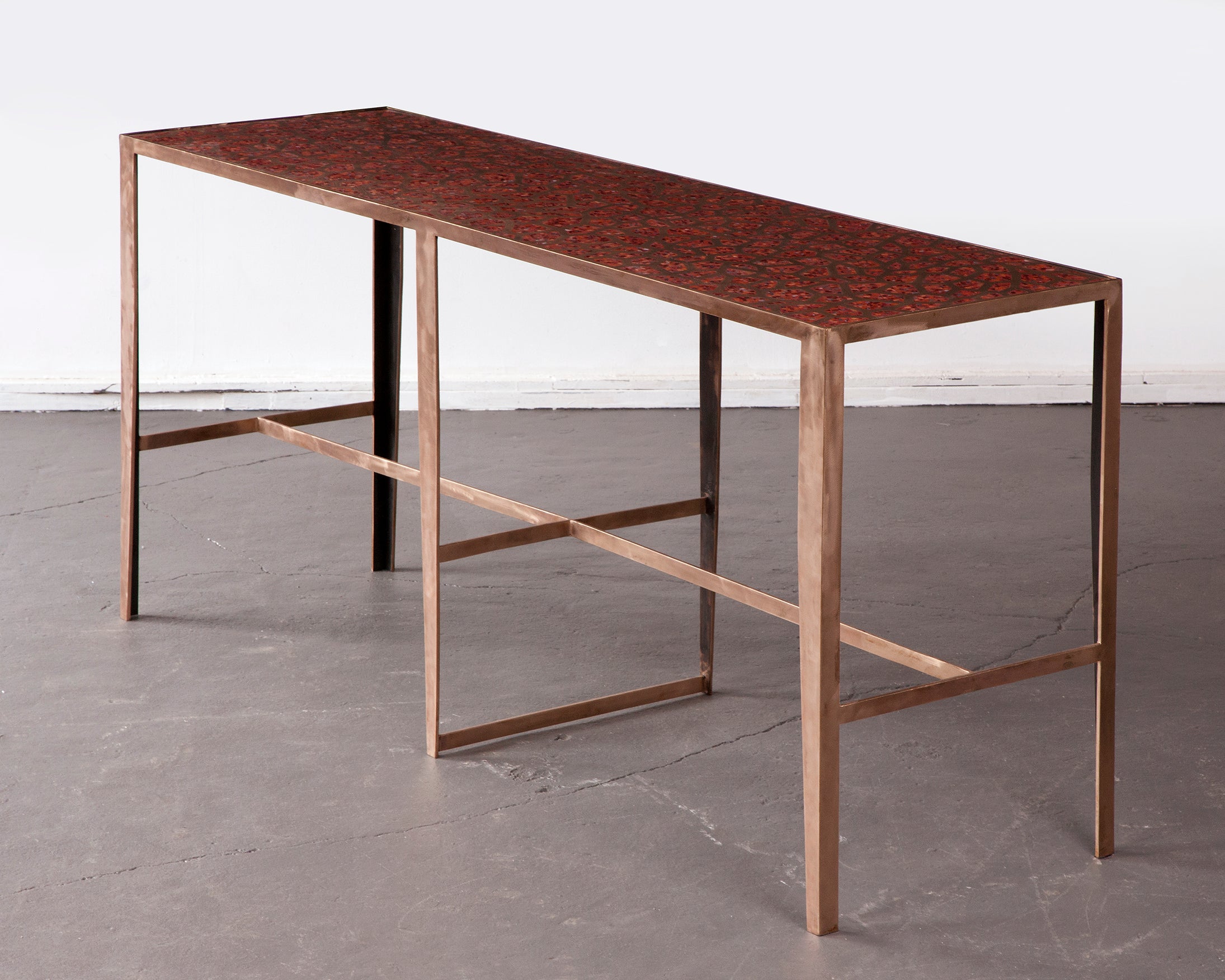 Unique Console Table By David Wiseman at 1stDibs