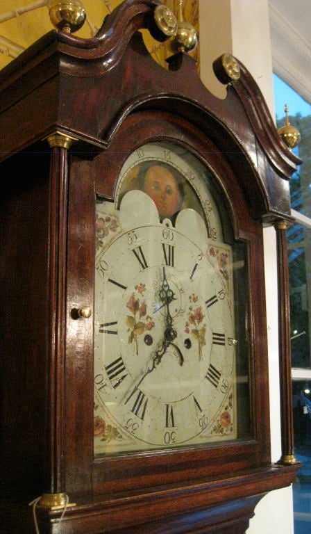 19th Century Irish Grandfather Clock at 1stDibs