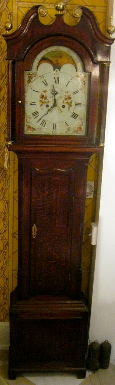 19th Century Irish Grandfather Clock at 1stDibs
