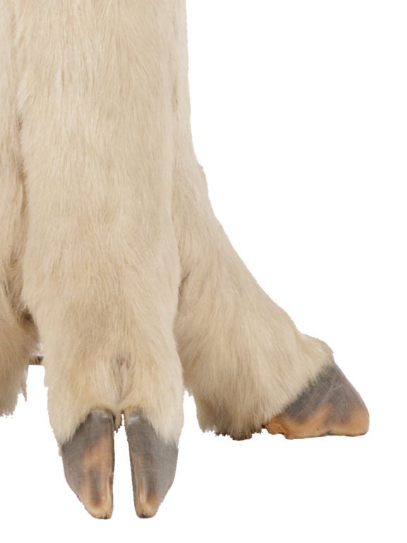 Vintage Goat Lamp at 1stDibs | goat head lamp, goat lamps, lamp goat