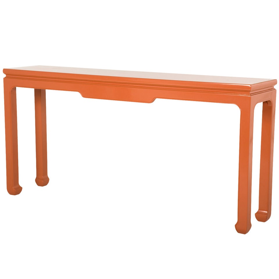 Vintage Chinoiserie Console at 1stDibs
