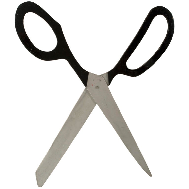 Vintage Scissors Prop at 1stDibs