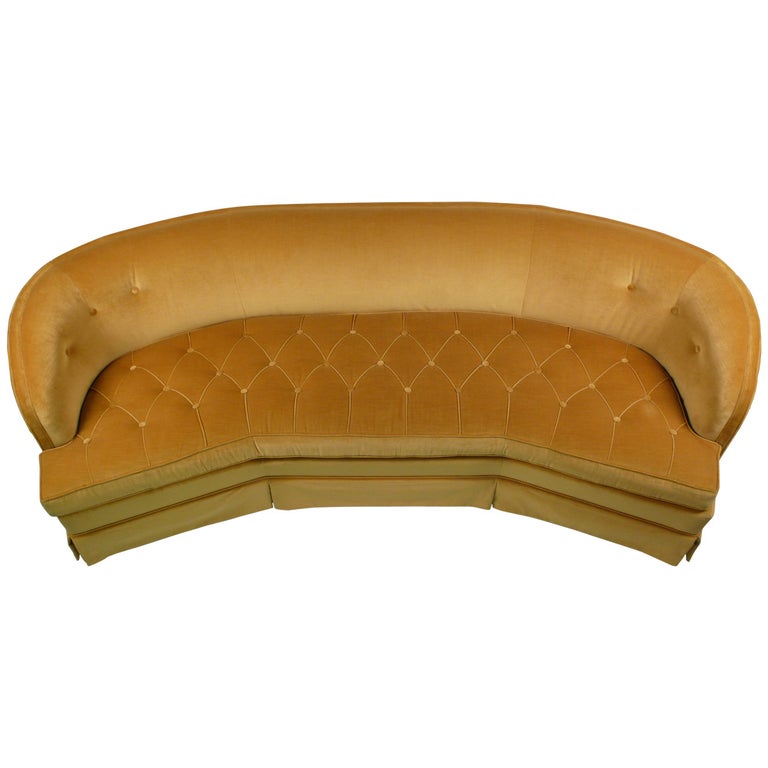 Hollywood Regency Sofa by Heritage at 1stDibs