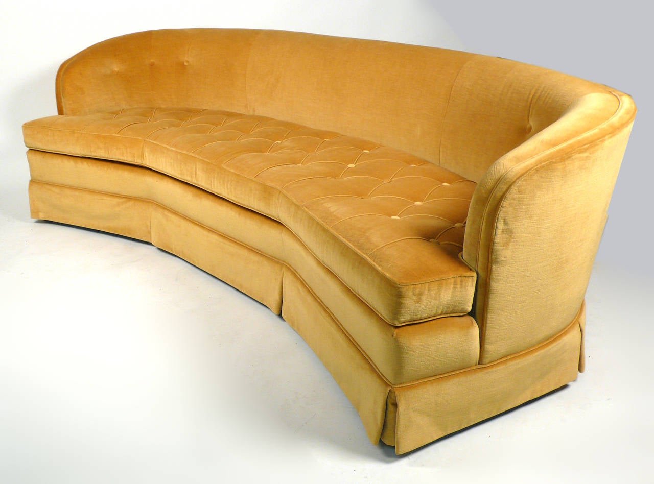 Hollywood Regency Sofa by Heritage at 1stDibs