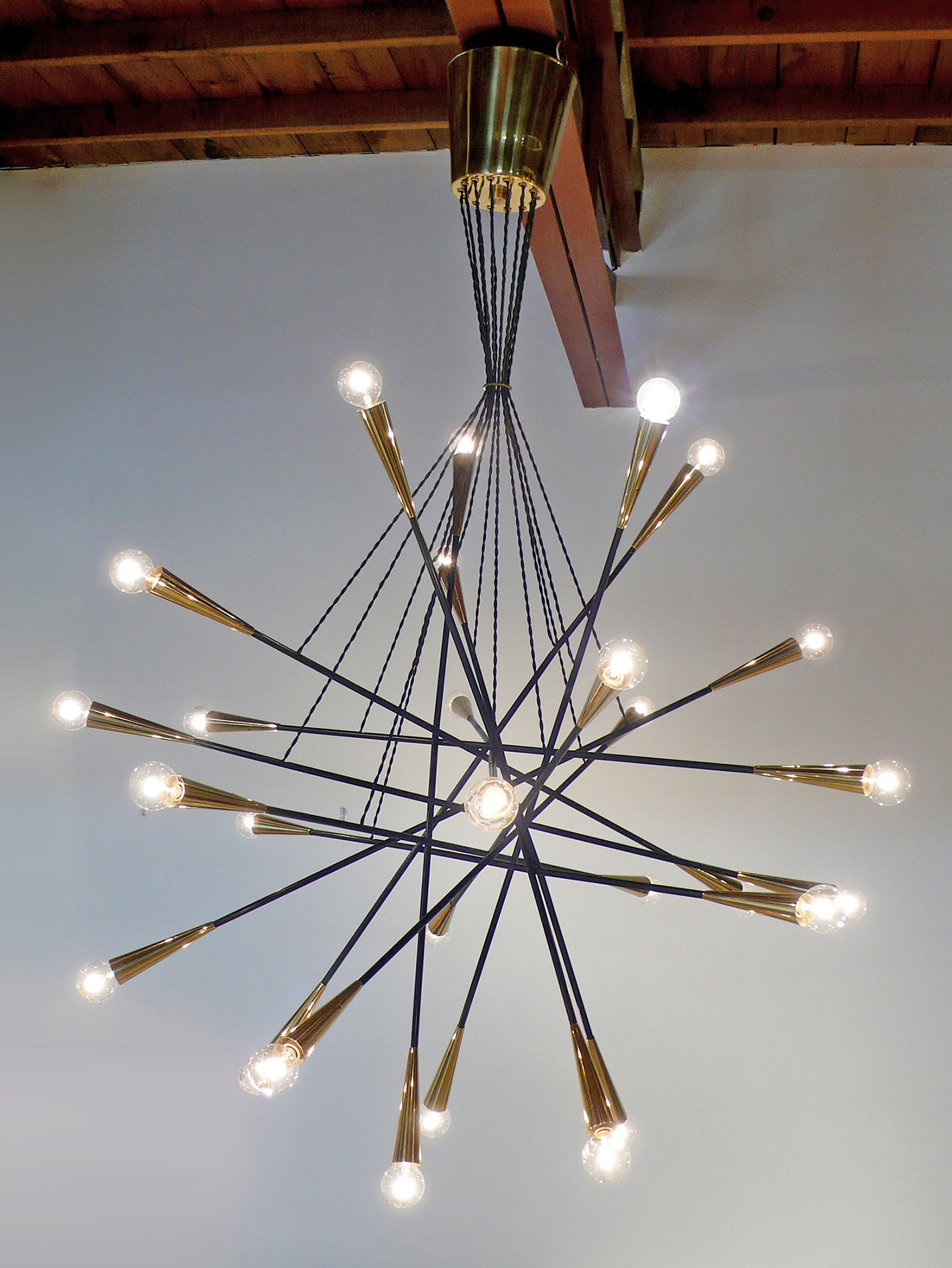 Gino Sarfatti Chandelier at 1stDibs