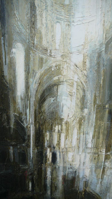 Donald Stoltenberg Abstract Impressionist Painting at 1stdibs