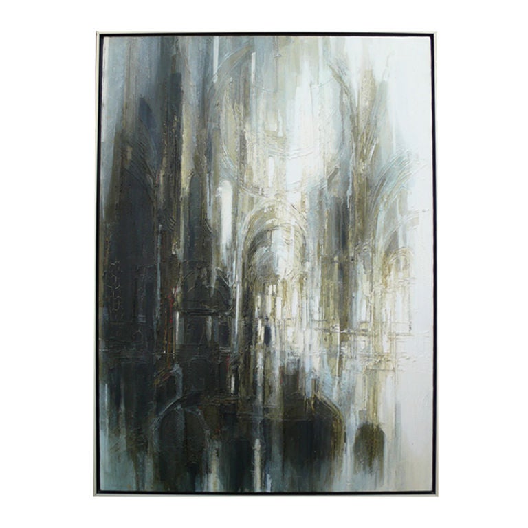 Donald Stoltenberg Abstract Impressionist Painting at 1stDibs ...
