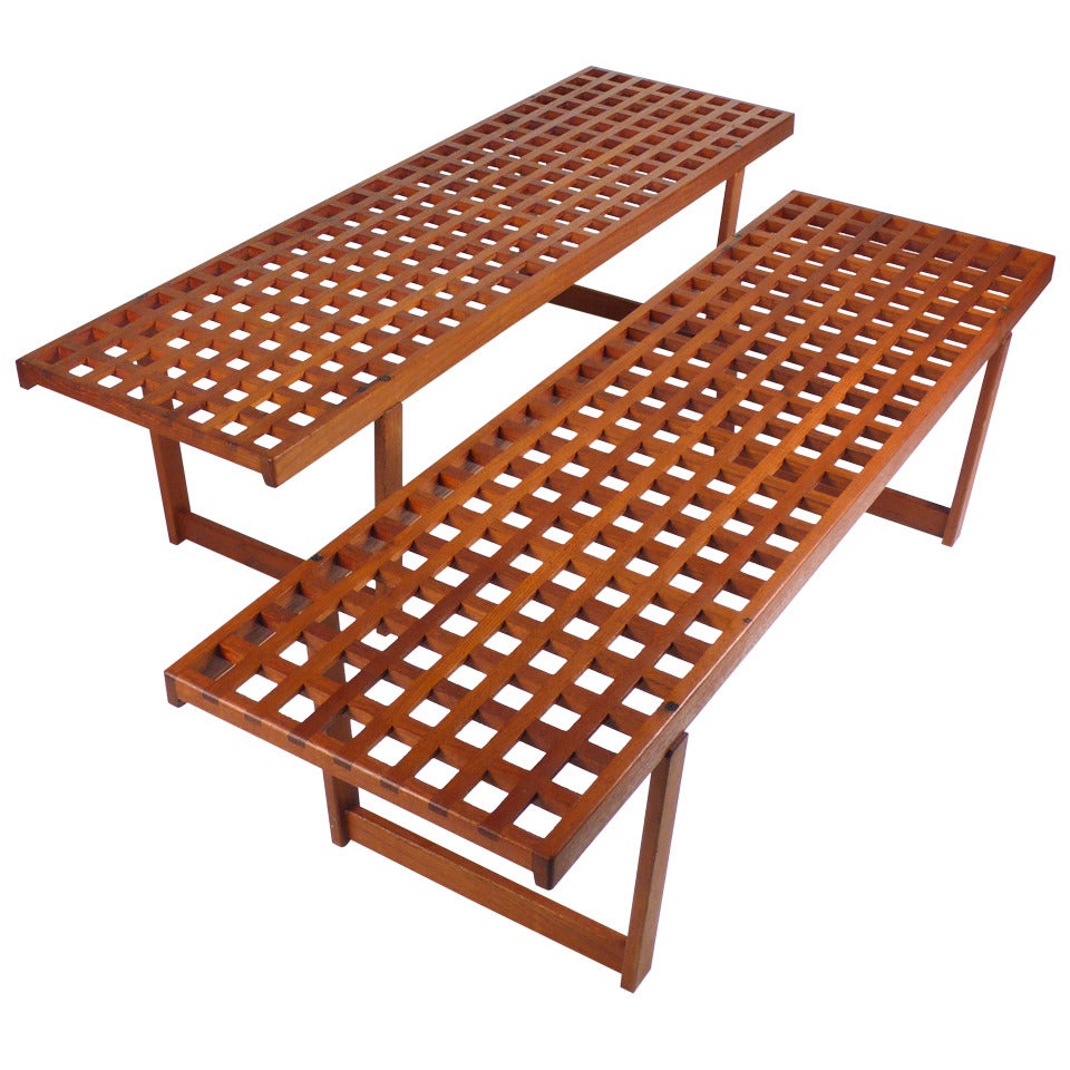 Scandinavian Grid Tables at 1stDibs