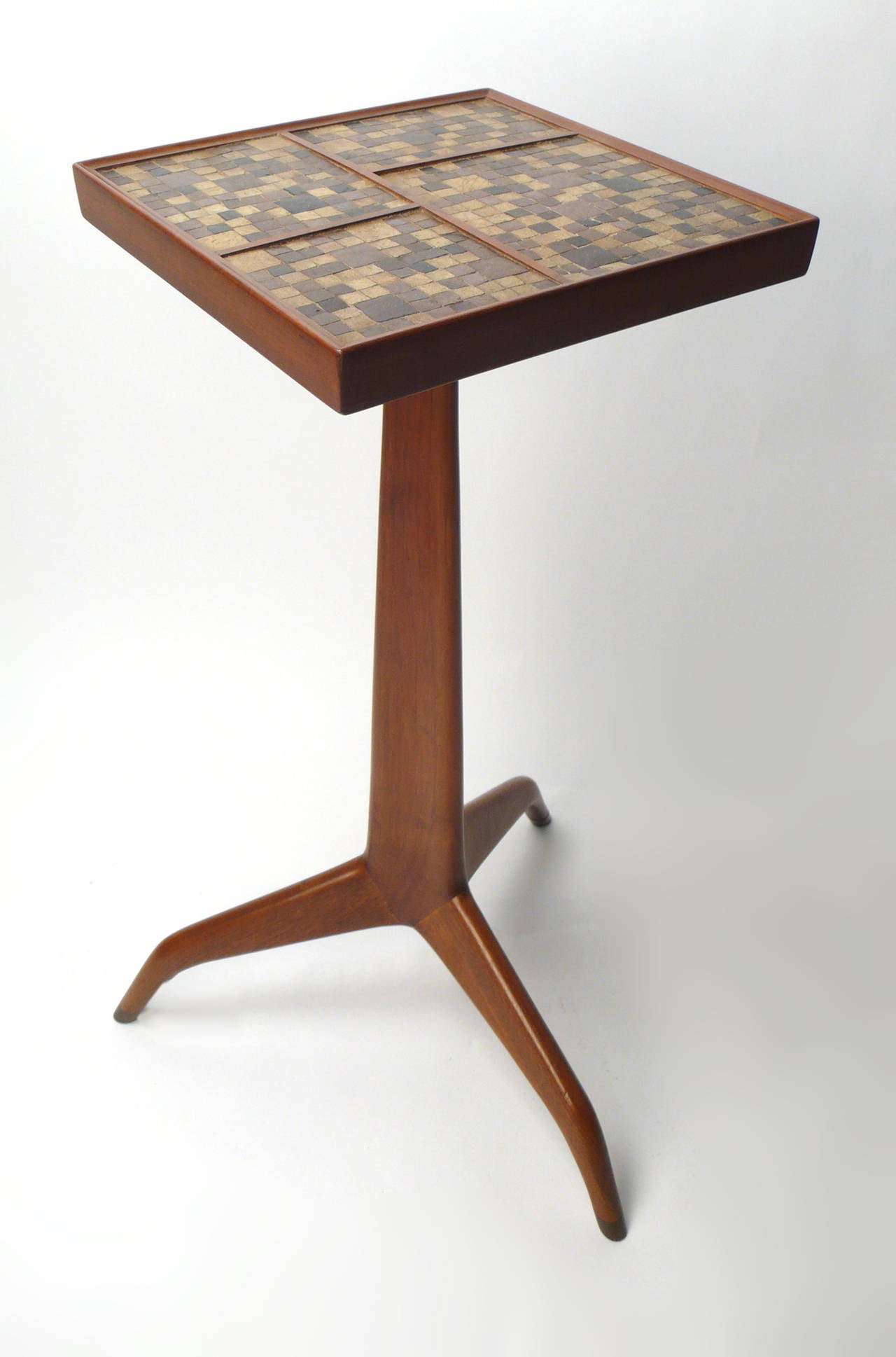 Dunbar Sculpted Mahogany and Murano Glass Cigarette Table at 1stDibs ...