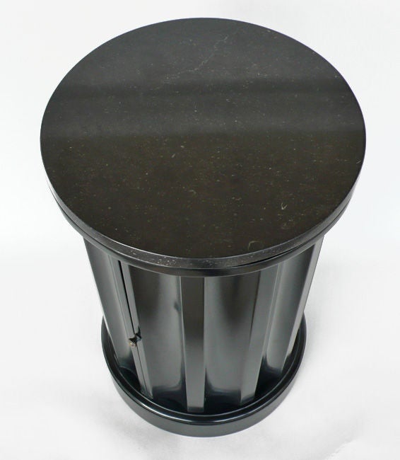 Fluted Column Side Table at 1stDibs | fluted side table