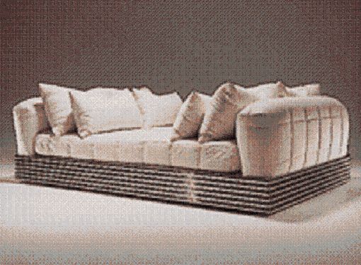 Brueton chrome "radiator" daybed (single bed size) at 1stDibs