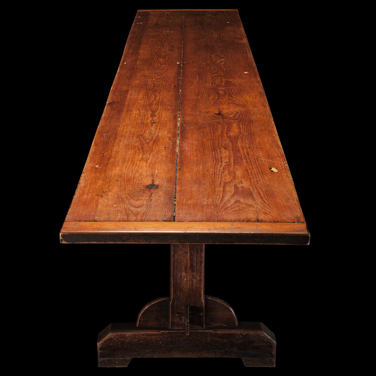 Large Cathedral Refectory Table at 1stDibs