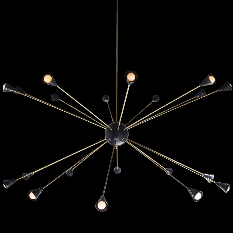 Monumental Italian Sputnik Light at 1stDibs
