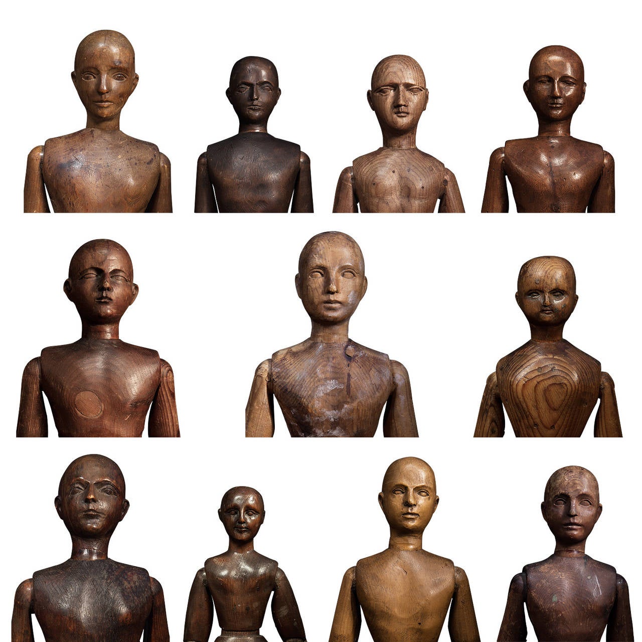 Collection of Eleven Artist Models at 1stDibs