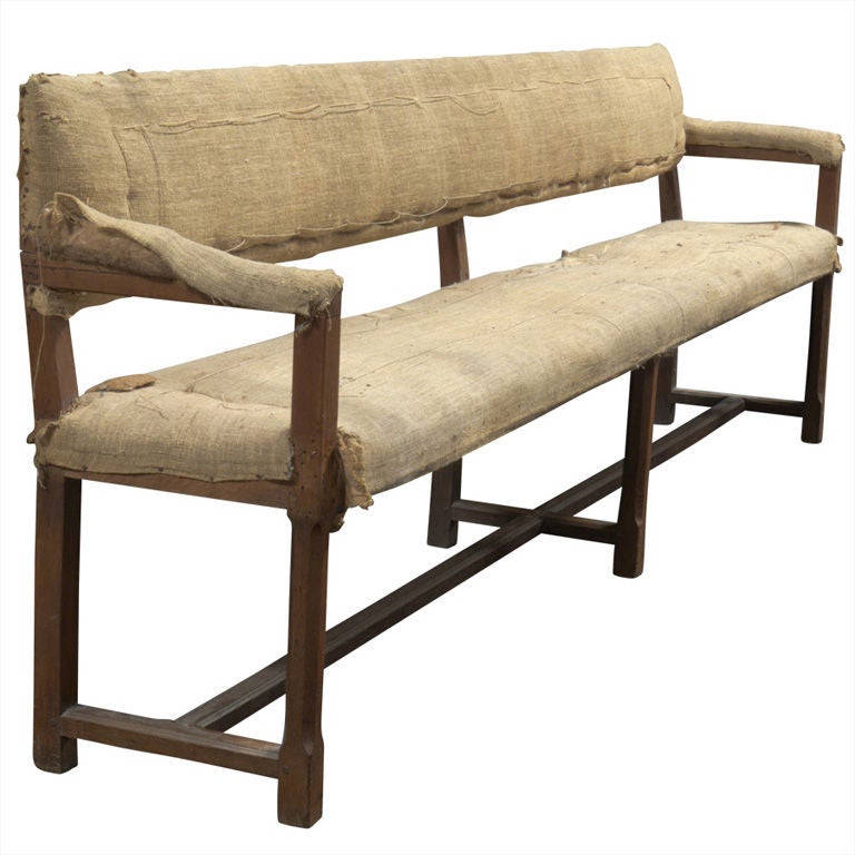 18th Century Extra Long Convent Bench at 1stDibs