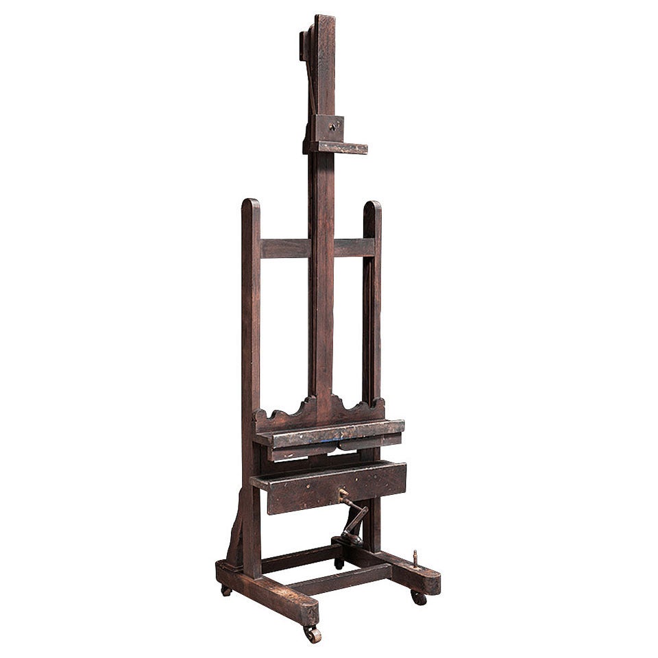 Tall Artist Easel at 1stDibs