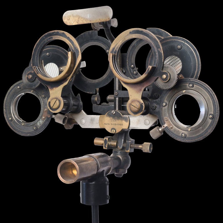 Opthamologist’s Eye-Testing Device at 1stdibs