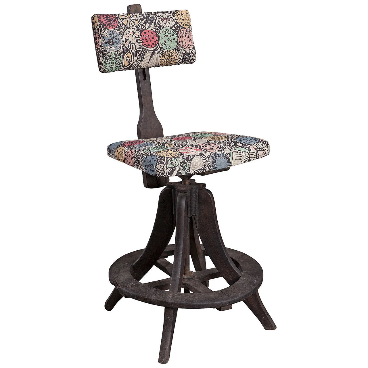 Industrial Painter's Stool For Sale at 1stDibs