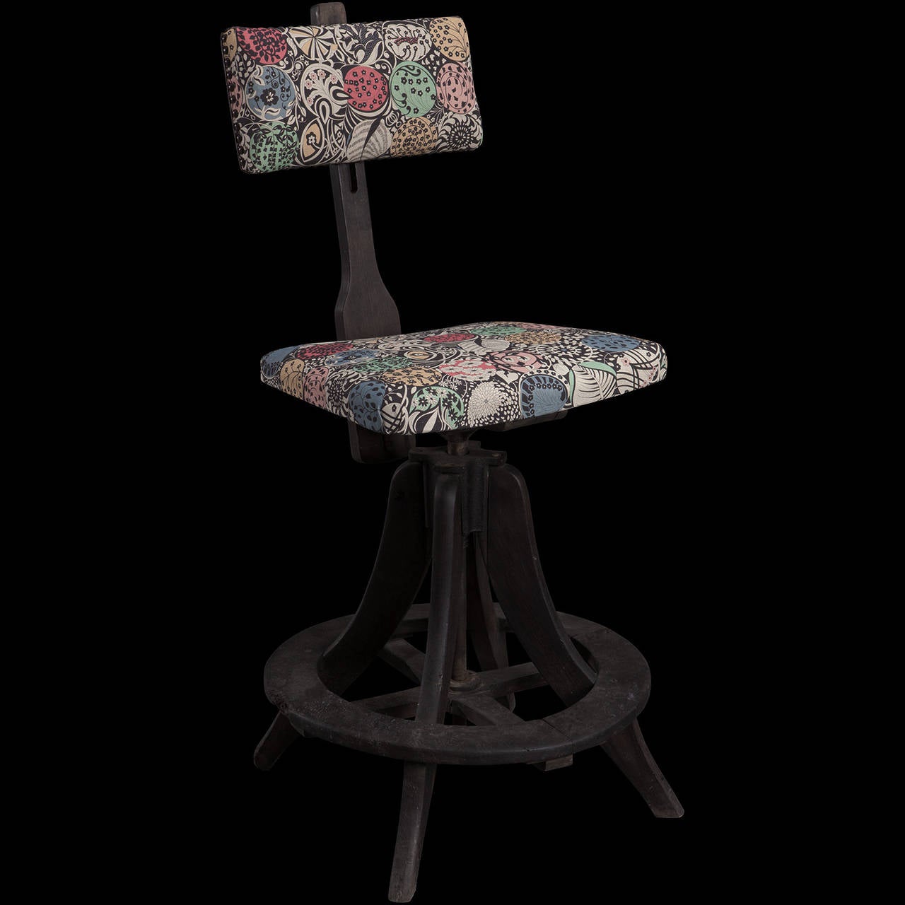 Industrial Painter's Stool For Sale at 1stdibs