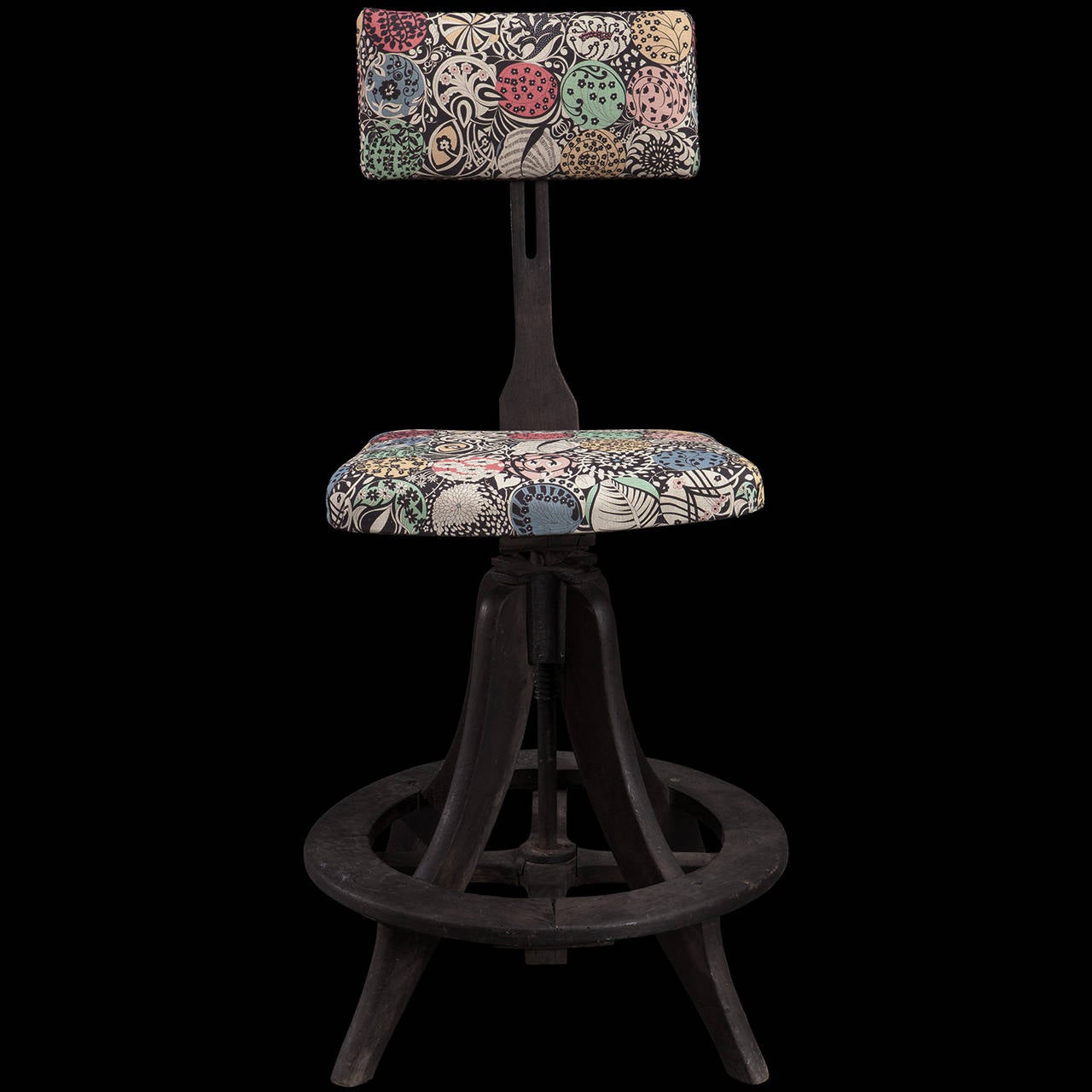 Industrial Painter's Stool For Sale at 1stdibs