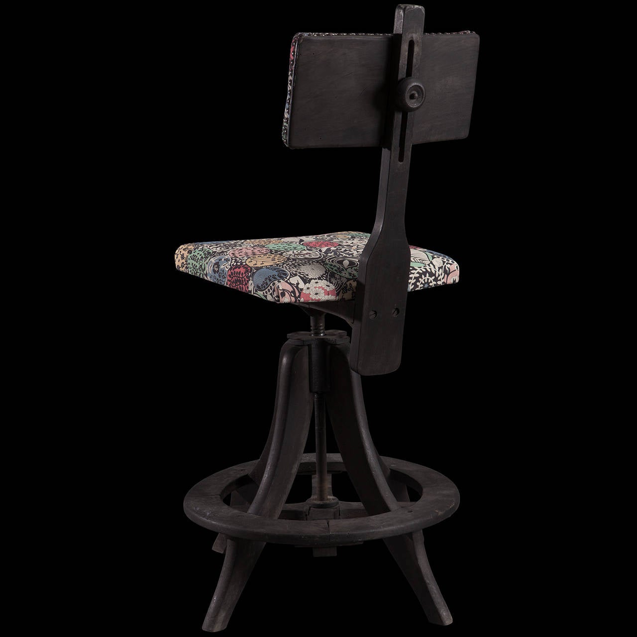 Industrial Painter's Stool For Sale at 1stdibs