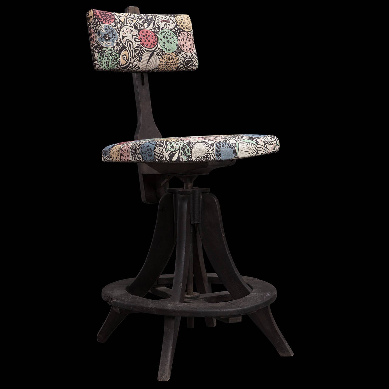 Industrial Painter's Stool For Sale at 1stdibs