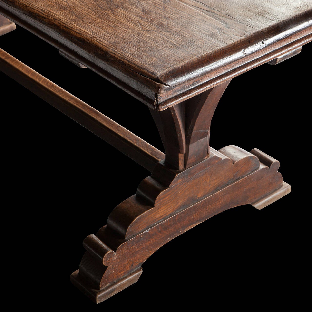 Gothic Refectory Table For Sale at 1stdibs