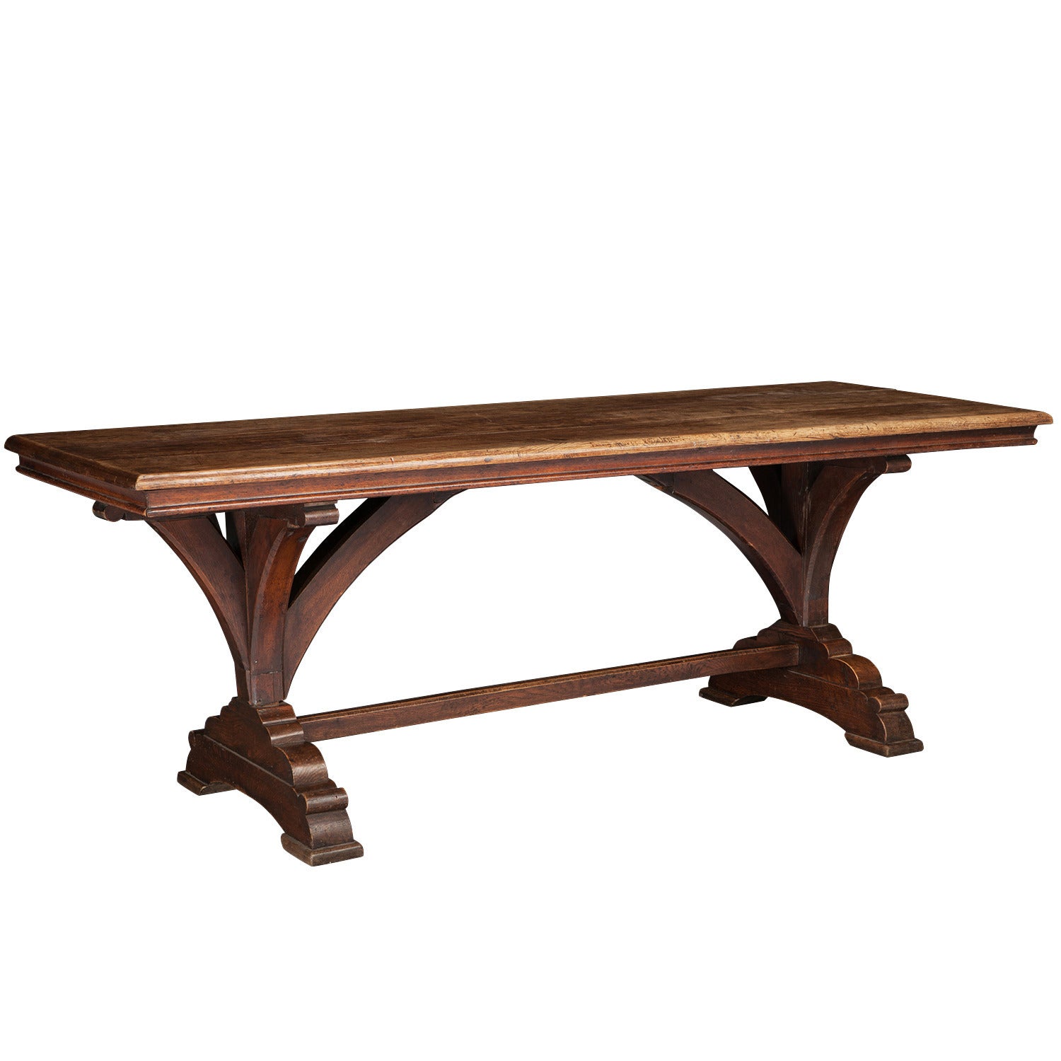 Gothic Refectory Table at 1stDibs | gothic tables, refectory tables ...