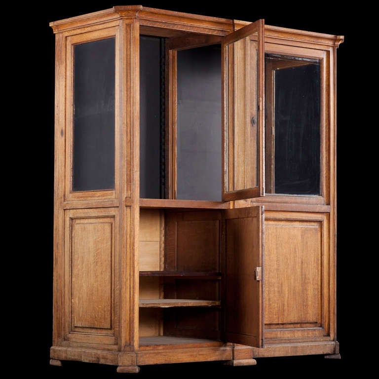 Tall Museum Cabinet at 1stDibs