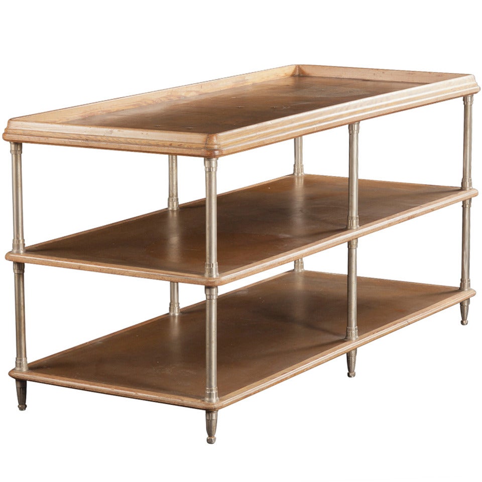 Three Shelf Table - 5 For Sale on 1stDibs