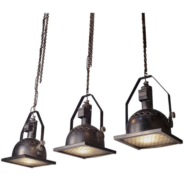 Industrial Photographers Overhead Light at 1stDibs