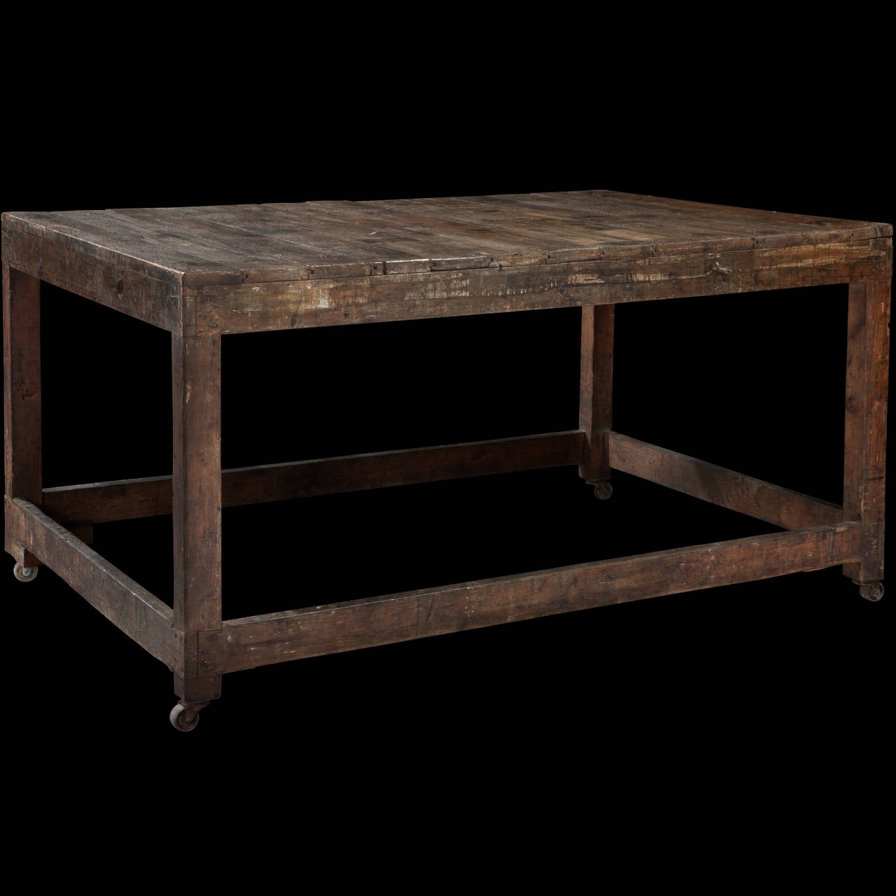 Primitive Side Table at 1stDibs