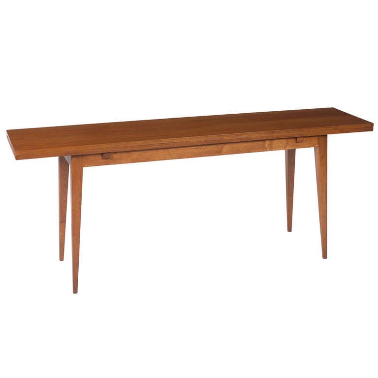 Edward Wormley Flip-Top Console Table For Dunbar at 1stDibs