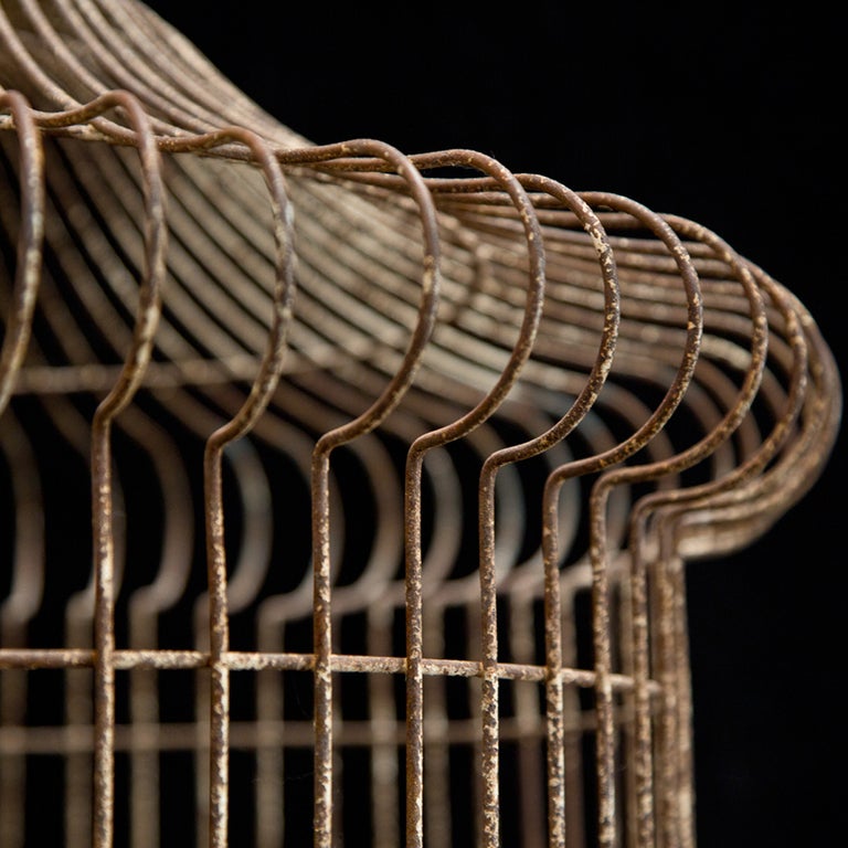 Wire Birdcage at 1stDibs