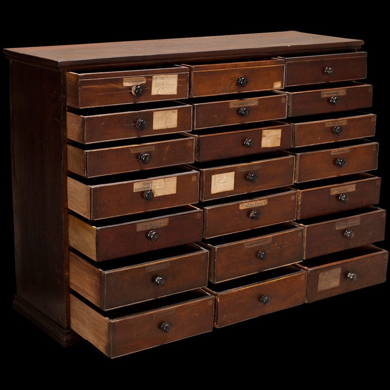 Estate Office Chest of Drawers at 1stDibs | office chest of drawers