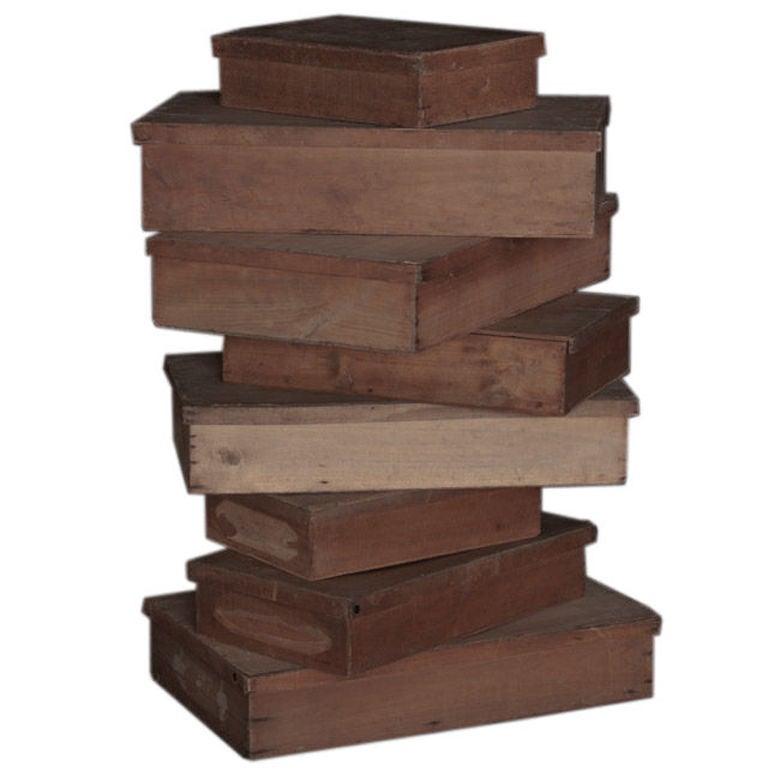 Set of Vintage French Wooden Candy Boxes at 1stDibs