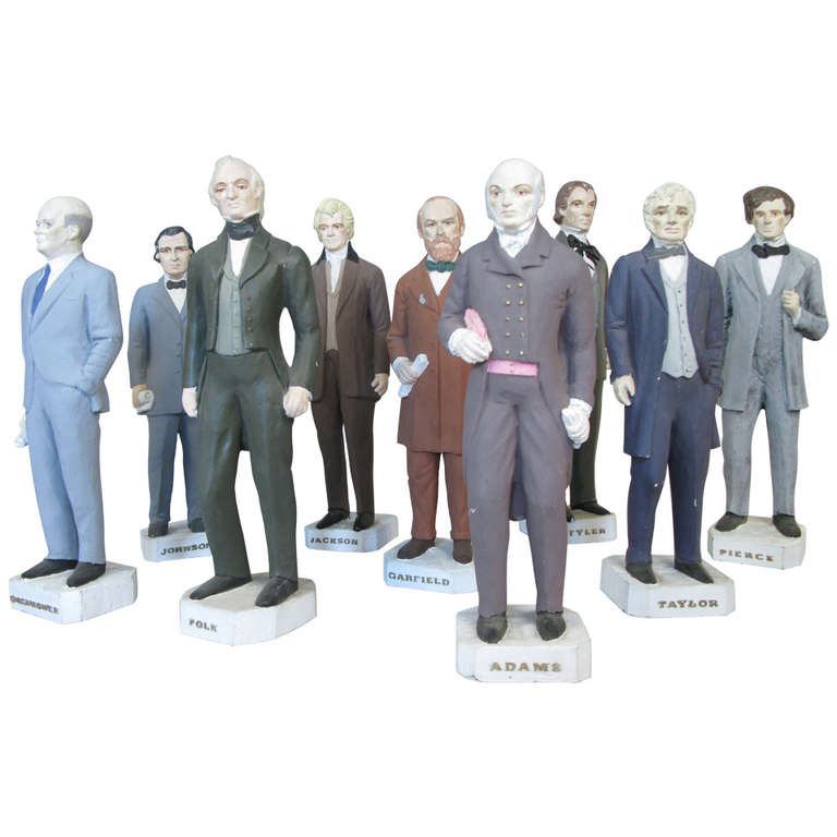 Collection of U.S. President Statues at 1stDibs