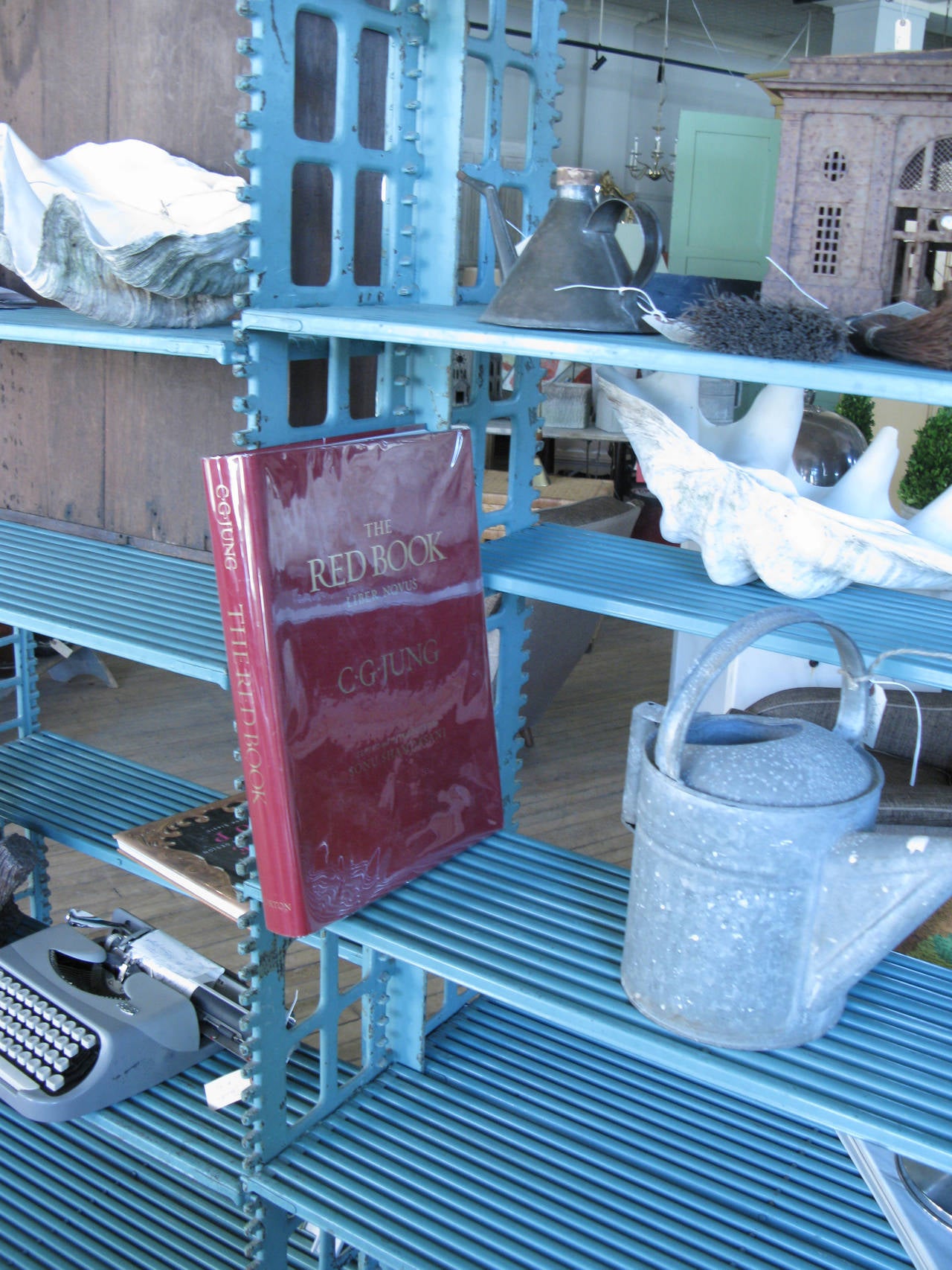 Antique Cast Iron Archival Library Bookcase by Snead at 1stDibs | cast ...