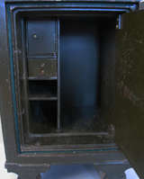 Antique Cast Iron Combination Safe at 1stdibs