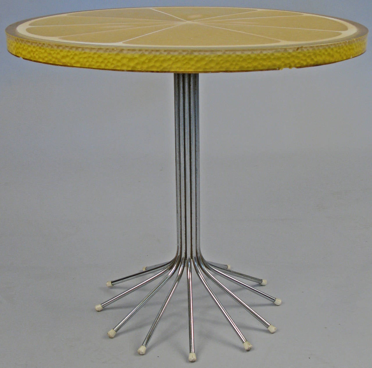 Vintage 1960s Lemon Slice Table at 1stDibs | vintage lemon table, 70s ...