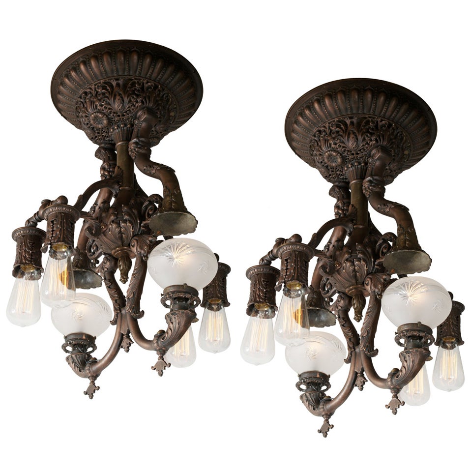 Railroad Car Chandelier - 4 For Sale on 1stDibs | chandelier for cars