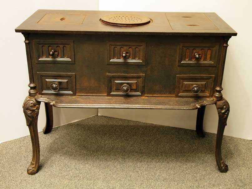 French Cast Iron Cooking Stove at 1stDibs