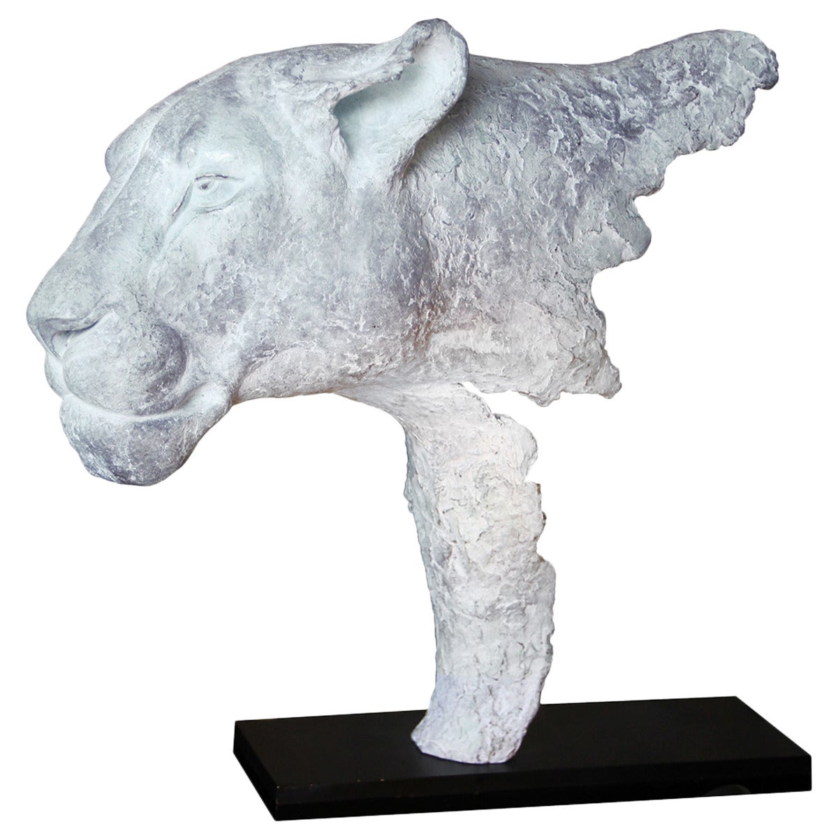 White Lioness, Bronze Sculpture at 1stDibs