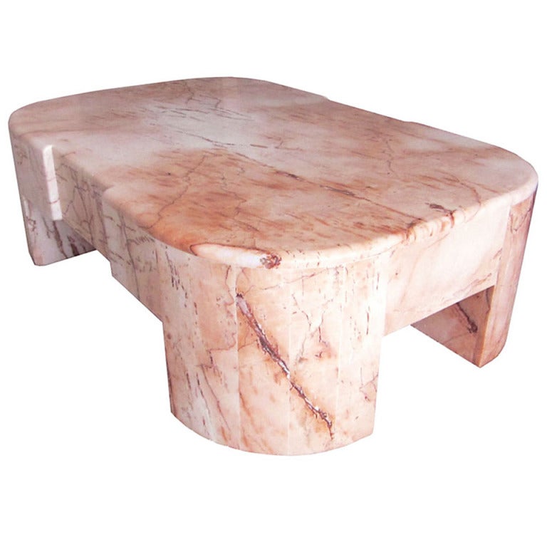 Mexican Modernism Marble Coffee Table at 1stDibs | mexican marble