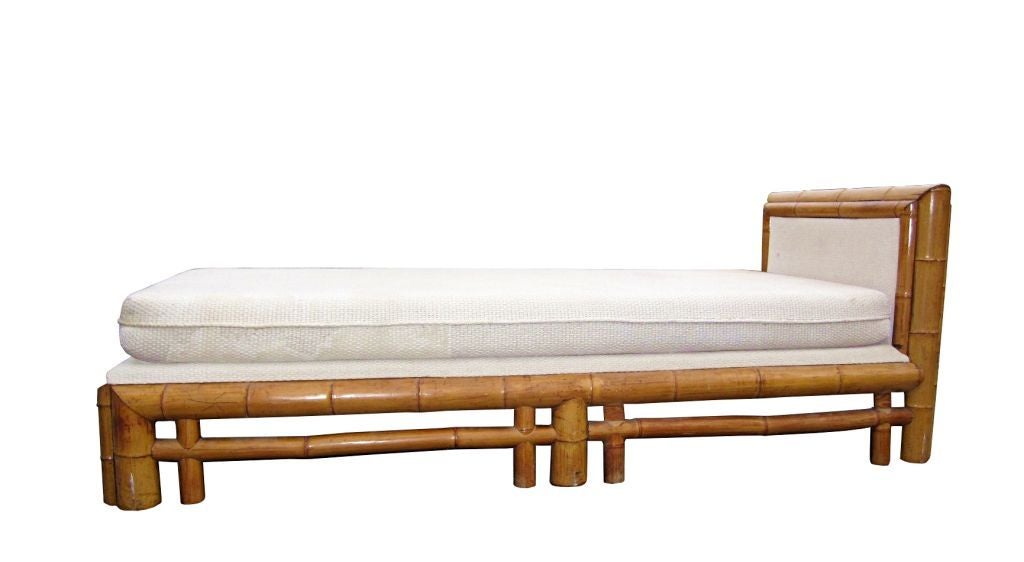 Pair of Amazing Bamboo Longue or Daybeds at 1stDibs