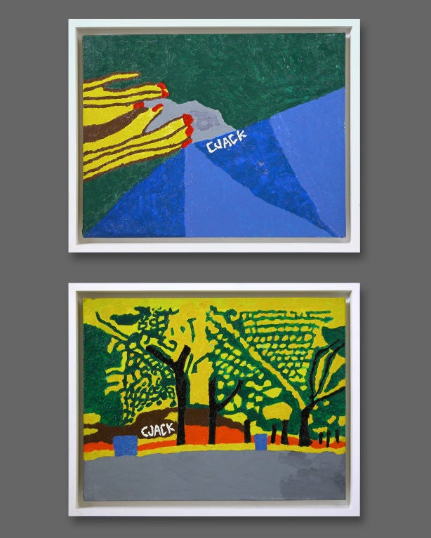 Paintings by C Jack at 1stDibs
